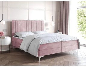 Kontinentální postel Panokin, Rozměr postele: 140 x 200 cm, Barva potahu:: Manila 02