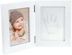 Sada na otisky happy hands double frame white small