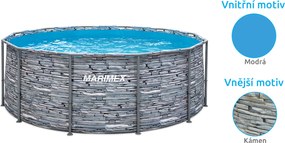 Marimex | Bazén Marimex Florida 3,66x1,22 m bez příslušenství - motiv KÁMEN | 10340266