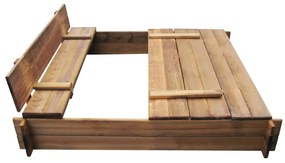Pískoviště impregnované dřevo čtvercové - Default Title