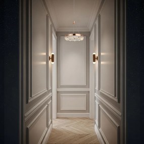 Toolight Závěsné LED osvětlení E52 LHJ097-CP zlaté
