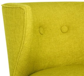 Atelier del Sofa Křeslo Riverhead - Peanut Green, Zelená