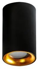 AZzardo Koupelnové/Venkovní stropní svítidlo Eiger,IP54 Barva: Černo-zlatá