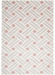 Kusový koberec Cros krémovo růžový 120x170cm