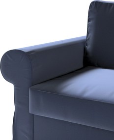 Potah na pohovku IKEA Backabro 2-místná, rozkládací barva tmavě modrá látka sametová