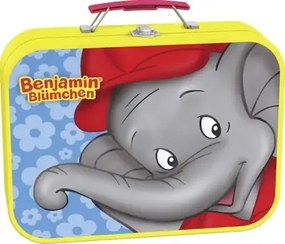 SCHMIDT Puzzle Benjamin Kvítko 4v1 / 26+26+48+48 dílků / plechový kufř