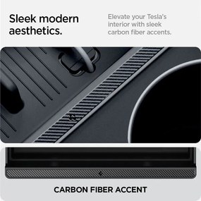 Spigen Console Organizer (Bottom) organizér Tesla Model 3 2024 černý