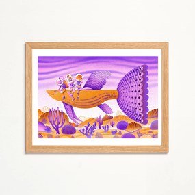Dávid Soboň | Desert Journey Rám: Černý, Velikost: 50 x 70 cm