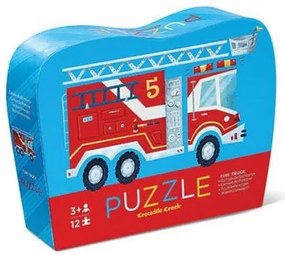 Puzzle mini puzzle - hasičský vůz (12 ks)