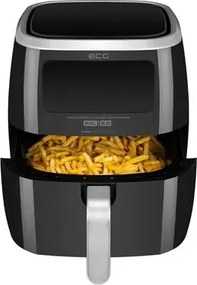 ECG AF 6000 černá / Horkovzdušná fritéza / 1800 W / 7 L / 30°-200°C /