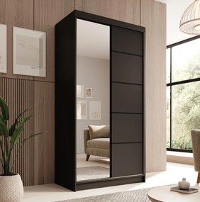 ADRK Furniture Posuvná skříň Laurencja 100 SW-LAU-100-BB