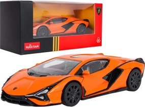 Model auta Lamborghini Sián 1:43 RASTAR oranžové