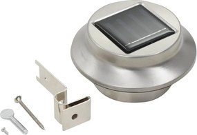 Zahradní solární lampy 12 ks LED kulaté 12 cm bílé 277135