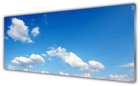 Plexisklo-obraz Nebe Mraky Krajina 125x50 cm
