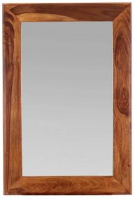 Indický nábytek - Zrcadlo Tara 60x90 z indického masivu palisandr Super natural