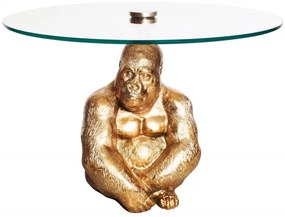 Konferenční stolek Kong 60cm zlatá/ 43518