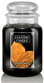 Country Candle Vonná Svíčka Golden Tobacco, 652 g