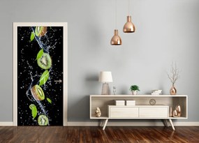 Fototapeta na dveře do domu samolepící Kiwi 95x205 cm