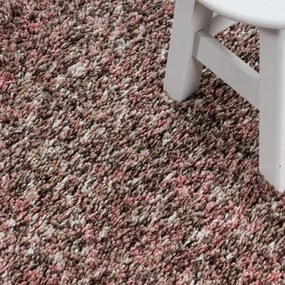 Vopi | Kusový koberec Enjoy shaggy 4500 rose - kruh 120 cm