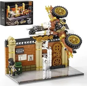 Lumibricks Steampunk Motorcycle Chase / 424 dílků / od 16 let