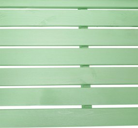 Dřevěná zahradní lavička, neo mint, 124 cm, FABLA