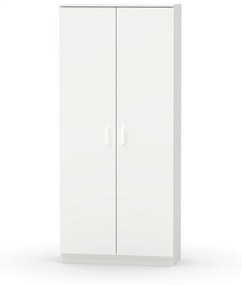 Skříň dvoudveřová TIBET; 2 varianty Barva: bílá