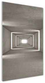 Wallmuralia Vertikální Foto obraz fotografie na skle Betonový tunel 50x100