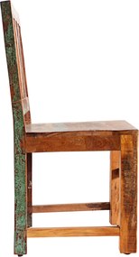 Noble Home Jídelní židle Karujo, masiv recyklované dřevo