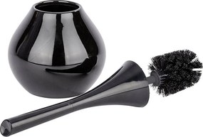 Toaletní kartáč WC BLACK, černý, WENKO