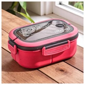 Flamenco Mystique Snídaňová krabička LUNCH BOX se příbory 21 x 14,5 x 8cm fuchsie PJM44F
