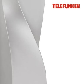 Telefunken 312704TF-LED Venkovní nástěnné svítidlo 2xLED/5,5W/230V IP44 stříbrná