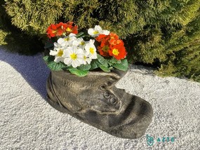 Roto květináč BOTA  S - bronzově hnědá