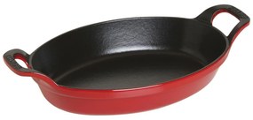 Staub litinový pekáč oválný 24 cm/1 l, višňová, 40509-897