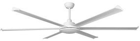FARO 34202 - Stropní ventilátor ROTTERDAM XL bílá pr. 200 cm + dálkové ovládání