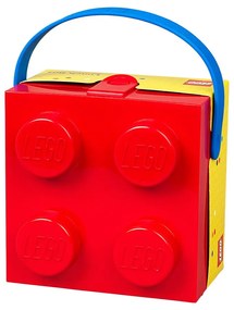 Červený úložný box s rukojetí LEGO®