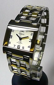 Foibos Titanové antialergické hranaté dámské hodinky Foibos 20872 (bicolor)