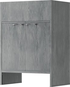 Gamma Selva, skříňka pod výlevku 572×380×798 mm, PVC, šedá, GMA-SZDPCV-G