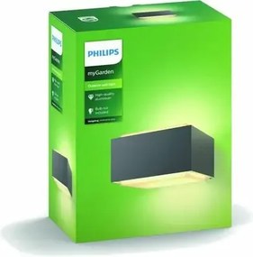 Philips Hedgehog 42W antracit / venkovní svítidlo / E27 / IP44 / bez z
