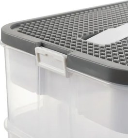 Úložný box na stavebnici, 29 l, 4 patra Kruzzel 25758