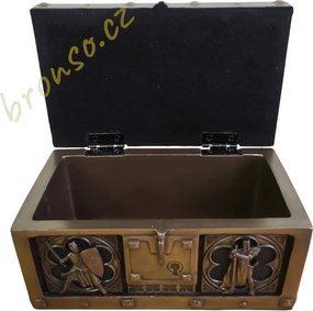 Rytířská šperkovnice Templáři, box na drobnosti - Veronese WU77621A4