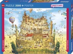HEYE Puzzle That's Life: Vysoko / 2000 dílků / 97 × 69 cm