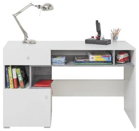Dětský psací stůl Sigma SI10, bílý lux/beton