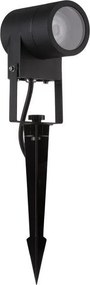 NV 9026128 Venkovní svítidlo s bodcem VIDA černý hliník a čiré sklo GU10 1x10W 220-240V bez žárovky IP65 - NOVA LUCE
