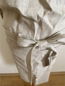 Tom Linen Lněná zástěra Natural