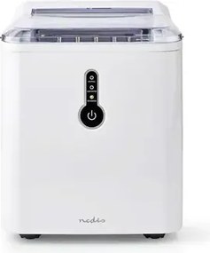Nedis KAIC100FWT bílá / Výrobník ledu / 1.5 l / 12 kg / Plast