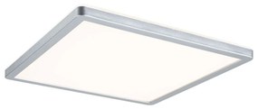 Paulmann 70994 Atria Shine, matně chromové stropní LED svítidlo s korónou, 16W LED 3000K, 29x29cm