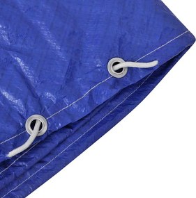 Krycí plachty na bazén 2 ks PE kulaté 540 cm 90 g/m² 3082802