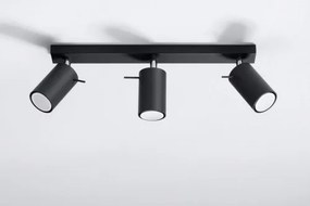 Bodové svítidlo SOLLUX Ring 3 GU10 3x40W bez zdroje SL.0093 černá