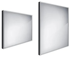 Nimco černé LED zrcadlo 800x700 ZPC 13003-90