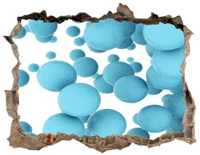 Wallmuralia Díra 3D fototapeta nálepka Abstrakce koule 95x64 cm